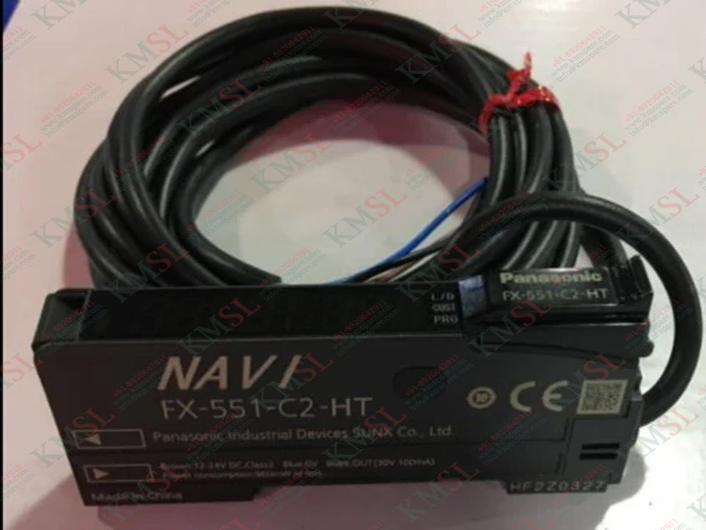Panasonic FX-551-C2 Fiber Optic Sensor | Digital Fiber Amplifier | KMS ...