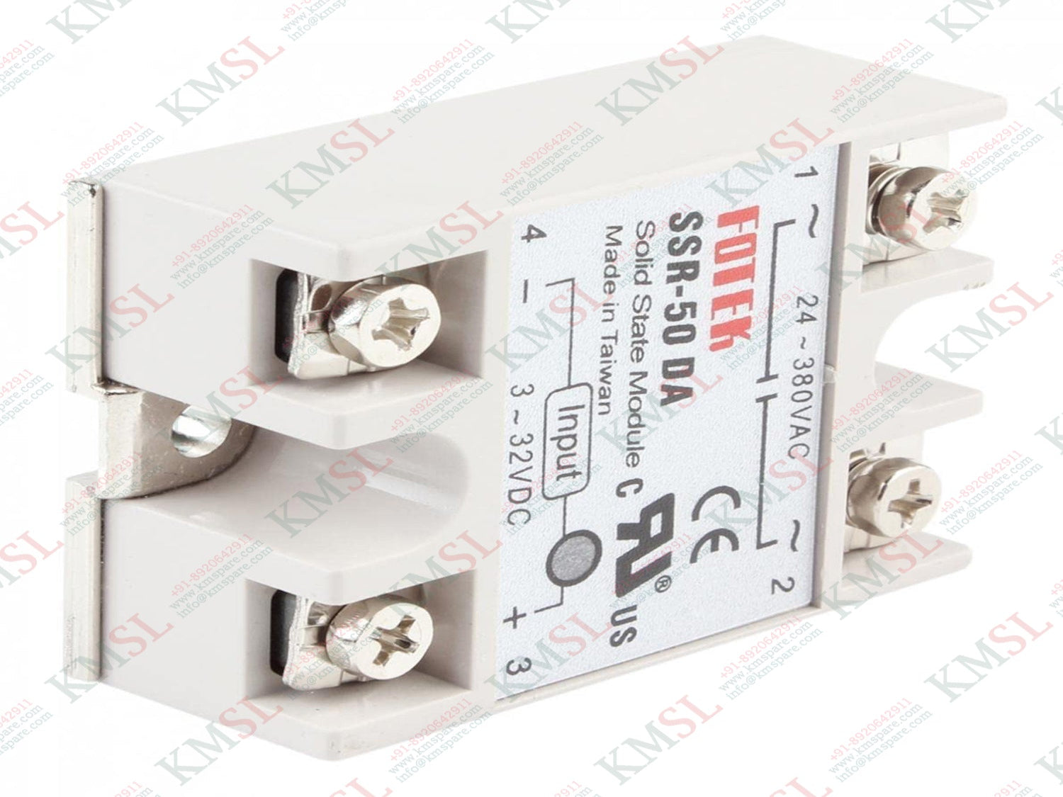SSR-50DA-H Fotek Solid State Relay | DC to AC High Current SSR – KMSPA ...