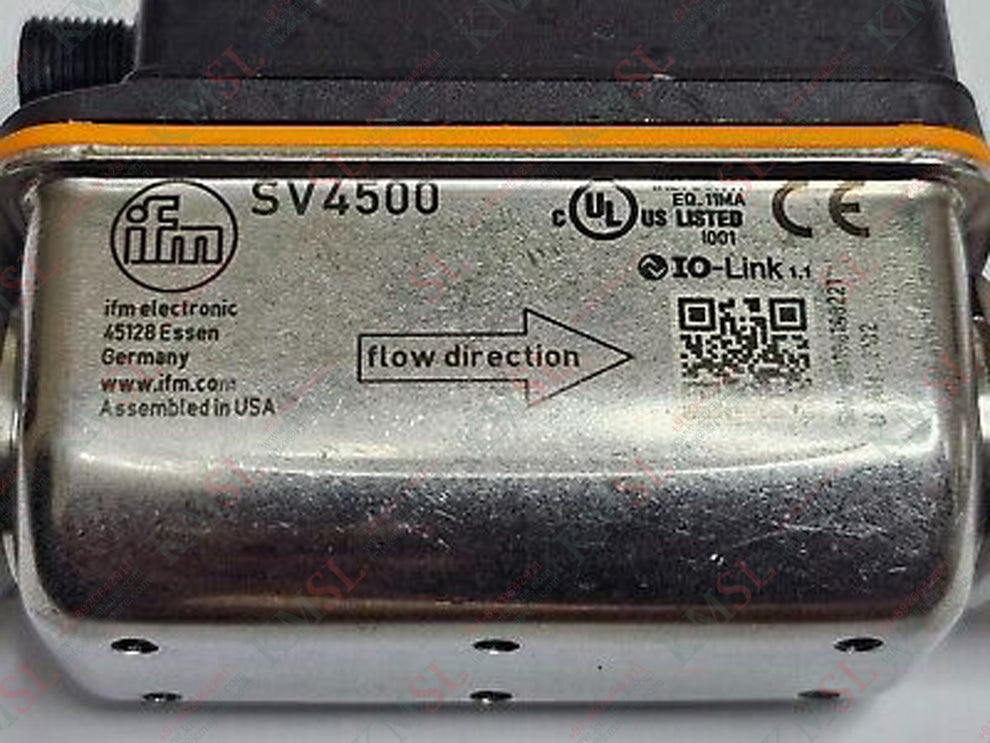 SV4500 IFM Vortex Flow Meter | Industrial Liquid & Gas Flow Measuremen ...