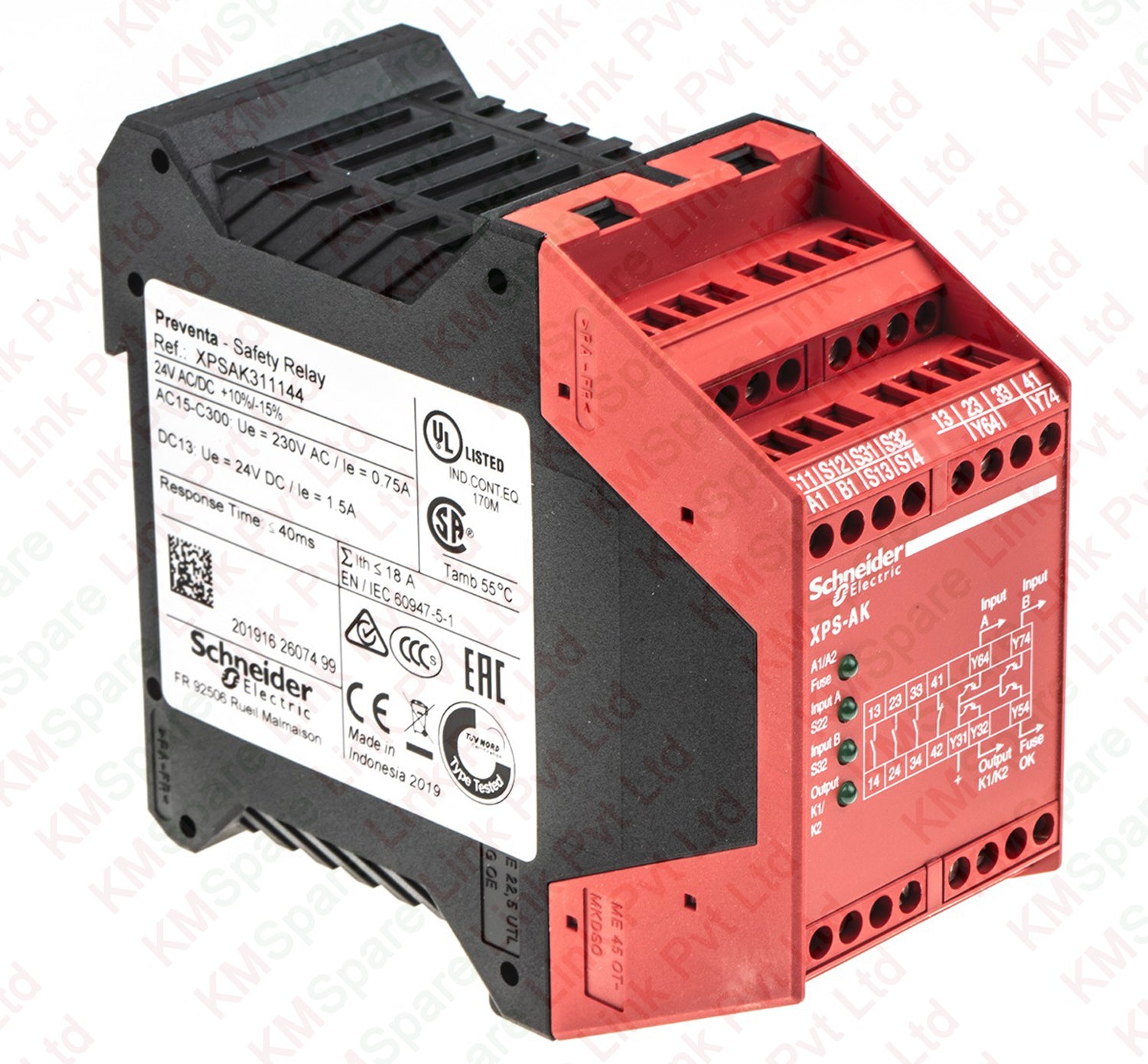 "XPSAK311144 Schneider Electric Safety Relay | Industrial Automation S ...